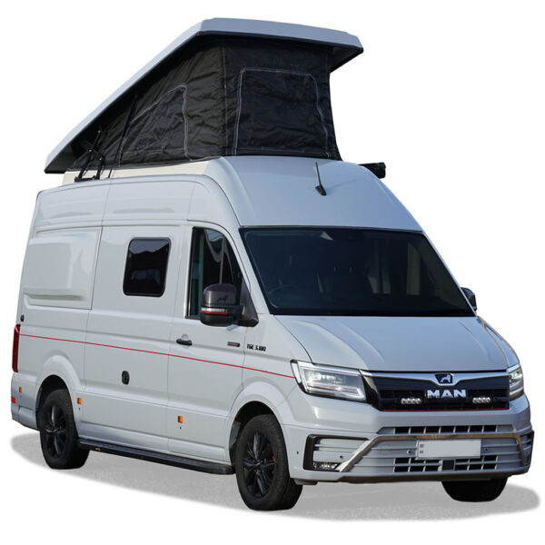 Man TGE Hightop Campervan Hire - Coastal Campers